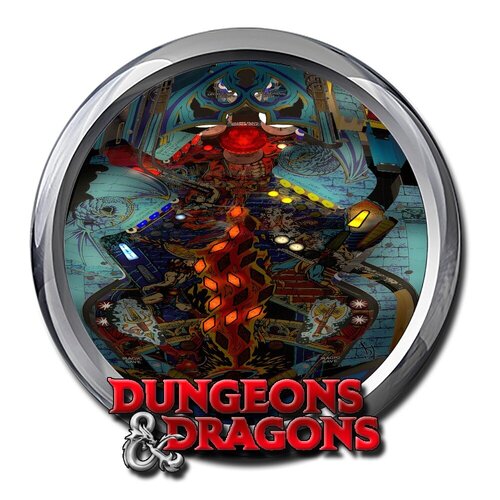 Dungeons and Dragons (Bally 1987) (Wheels) - Wheel Images - Virtual Pinball Universe