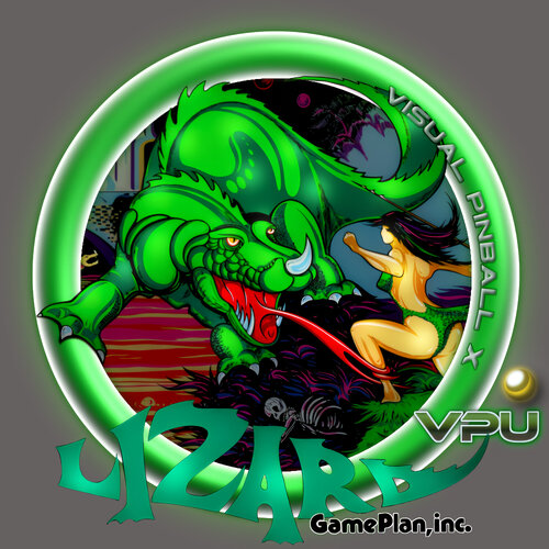 Pinball Lizard (Game Plan 1980) Neon Wheel - Wheel Images - Virtual ...