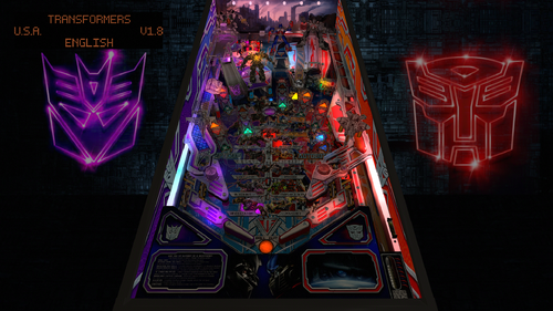 Transformers Pro (Stern 2011) - Modified (MOD) Games - Virtual Pinball ...