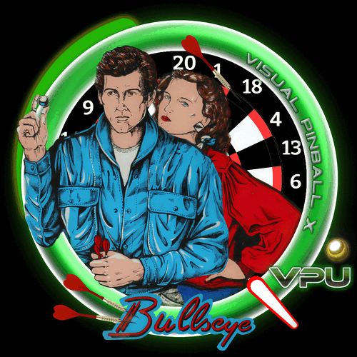 301 Bullseye (Grand Products 1986) Animated Neon Wheel - Wheel Images ...