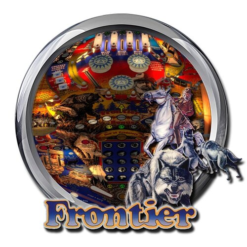 Frontier (Bally 1980) (Wheels) - Wheel Images - Virtual Pinball Universe