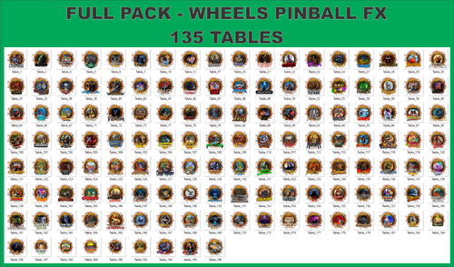 FULL PACK - WHELLS PINBALL FX - Tarcisio Style Wheels - Virtual Pinball ...