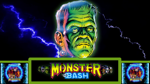 Monster Bash - Pinball FX3 - Vídeo DMD MOD - FullDMD Videos - Virtual Pinball Universe
