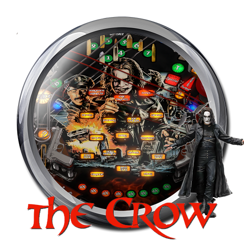 The Crow - Tarcisio Style Wheels - Virtual Pinball Universe