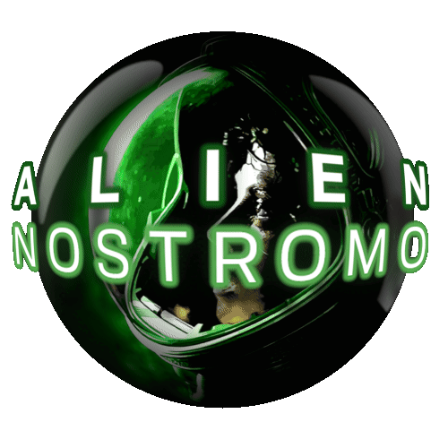 Alien Nostromo (Original 2022) Animated Glass Orb - Animated Wheel ...
