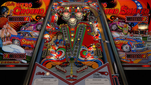 Nitro Ground Shaker (Bally 1980) JP v6.0.0 DT-FS-VR-MR Ext2k Conversion ...