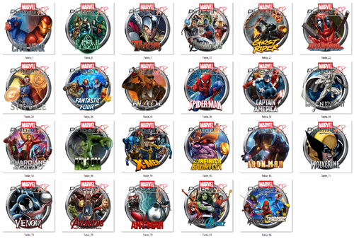 Pinball FX wheels pack 11 (MARVEL PINBALL) - Tarcisio Style Wheels ...