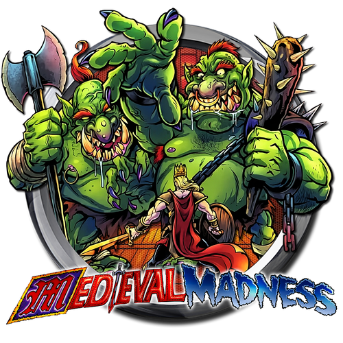 Medieval Madness Wheel - Wheel Images - Virtual Pinball Universe