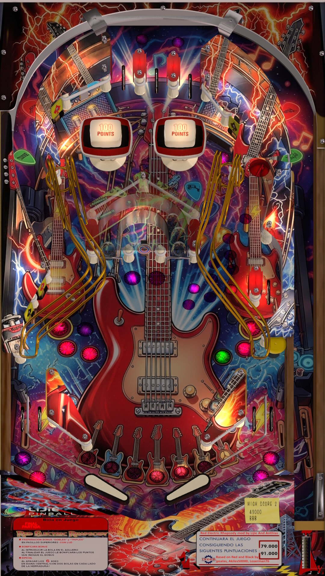 [New VPX Alert]Red Electric Rhapsody - New Visual Pinball 10 - Releases ...