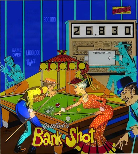 Bank Shot (Gottlieb-1976) - Future Pinball Tables - Virtual Pinball ...