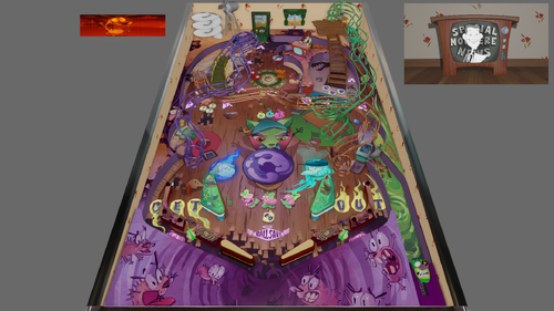 Courage the Cowardly Dog Pinball - VPX - Pinball Tables - Virtual ...