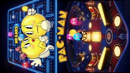Mr. & Mrs. Pac-Man Pinball (Bally 1982) + Pec-Men - Loading Animations ...
