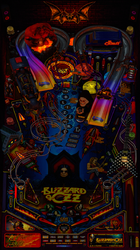 The Blizzard of Ozz - VPX - Pinball Tables - Virtual Pinball Universe