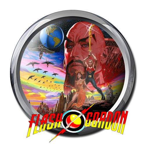Flash Gordon (Bally 1981) (Wheel 01) (2) - Wheel Images - Virtual Pinball Universe