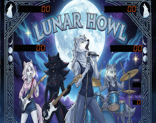 Lunar Howl - Modified (MOD) Games - Virtual Pinball Universe