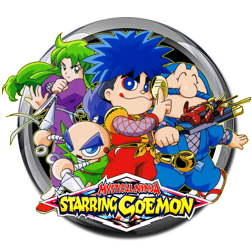 Mystical Ninja Goemon Wheel - Tarcisio Style Wheels - Virtual Pinball ...