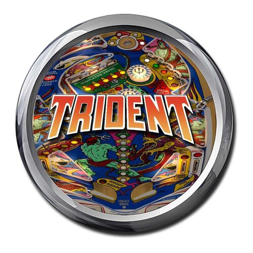 "Trident (Stern 1979)" - Wheel Images - Virtual Pinball Universe