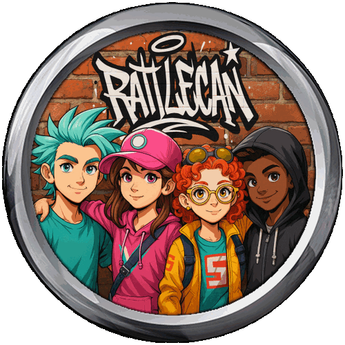 Rattlecan (Original 2025) - VPX - Pinball Tables - Virtual Pinball Universe