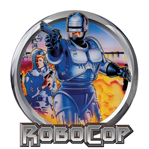 Robocop (Data East 1989) - Wheel Images - Virtual Pinball Universe