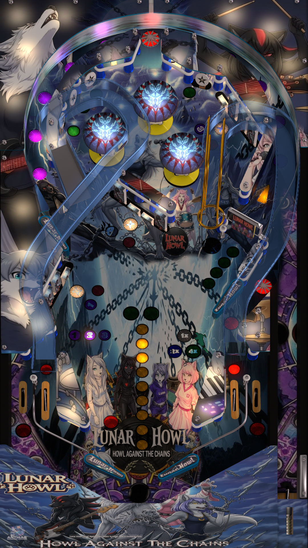 [New VPX Alert]Howl Against The Chains (Lunar Howl 2) - New Visual ...