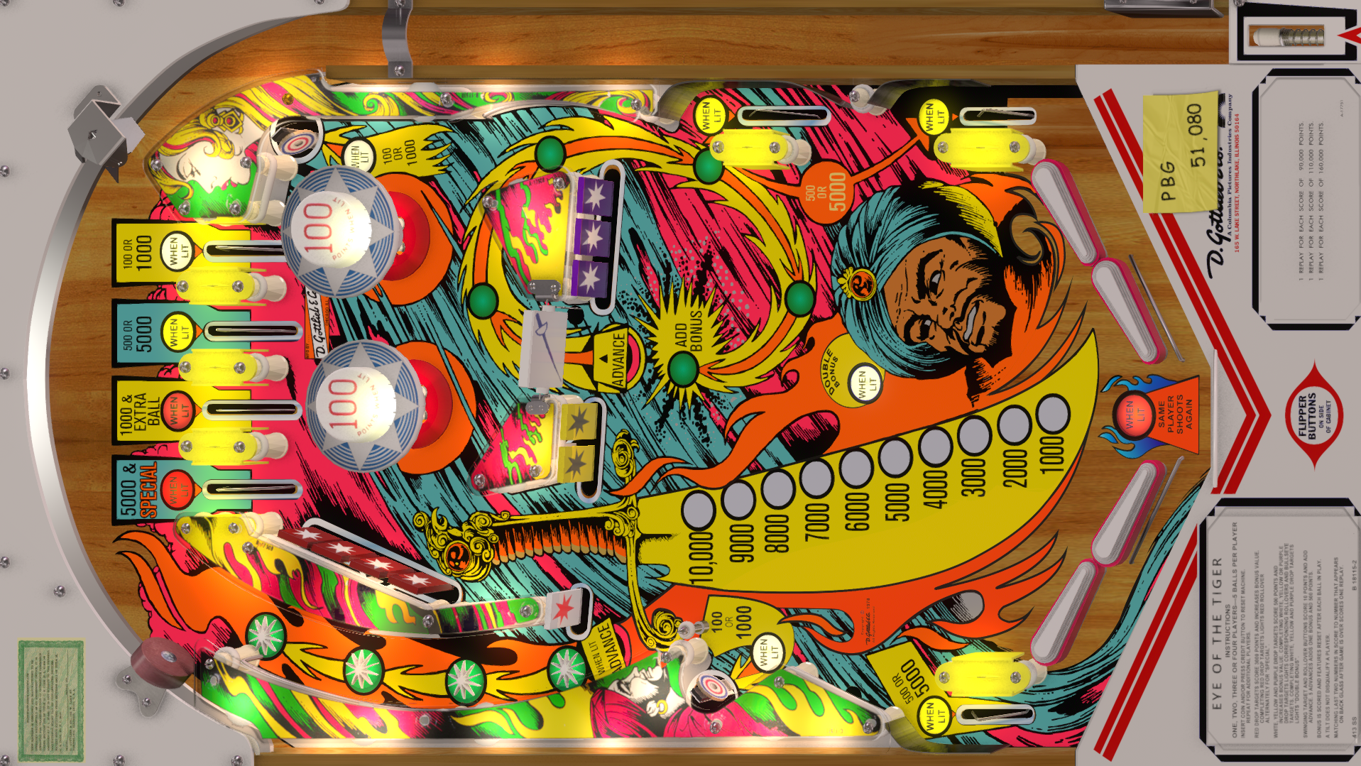 [New VP10 Alert] Eye Of The Tiger - New Visual Pinball 10 - Releases ...