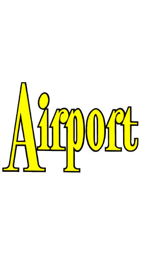 Airport (Gottlieb 1969) clear wheel logo 4K - Wheel Images - Virtual ...