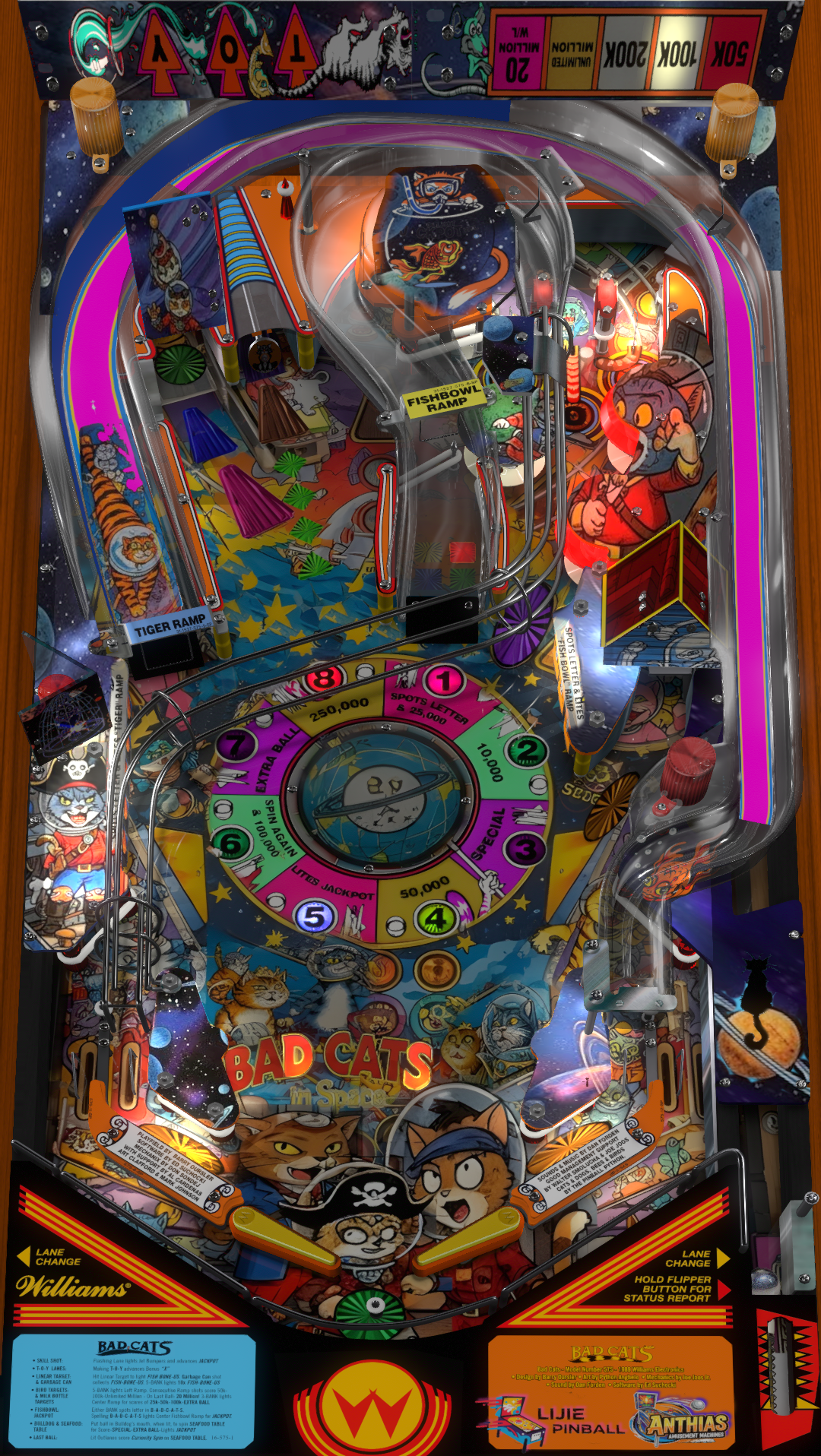 [New VPX Alert]Bad Cats In Space - New Visual Pinball 10 - Releases ...