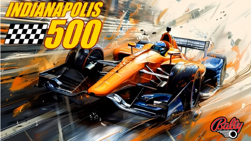 Indianapolis 500 (Bally 1995) Topper Video - Topper Videos - Virtual ...