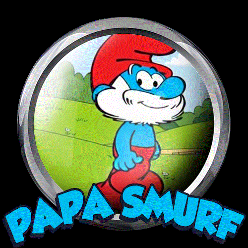 Papa Smurf (JP's Original) Animated Wheel APNG - Animated Wheel Images ...