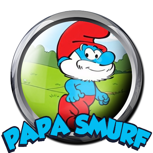 Papa Smurf (JP's Original) Animated Wheel APNG - Animated Wheel Images ...