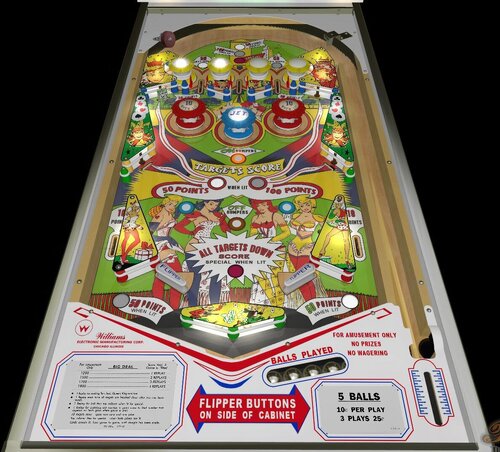 Big Deal (Williams-1963) (FizX3.3 V1.00) - Future Pinball Tables ...