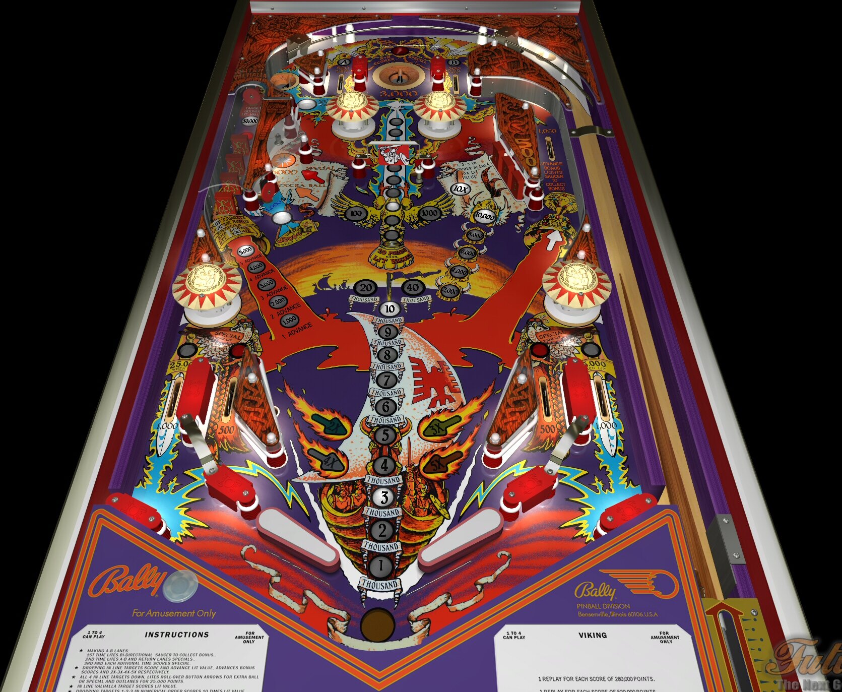 [New Future Pinball]Viking (Bally-1980) (FizX3.3) - New Releases ...