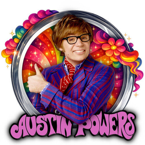 Austin Powers - RimArt Wheel - Tarcisio Style Wheels - Virtual Pinball ...