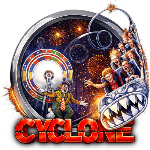 Cyclone - RimArt Wheel - Tarcisio Style Wheels - Virtual Pinball Universe