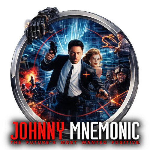 Johnny Mnemonic Wheel - Tarcisio Style Wheels - Virtual Pinball Universe