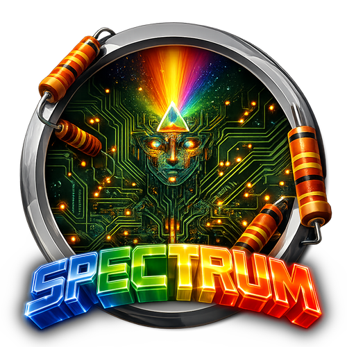 Spectrum Wheel - Tarcisio Style Wheels - Virtual Pinball Universe