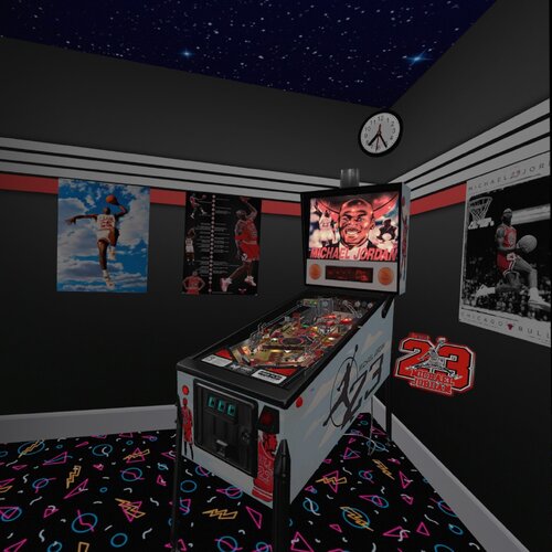 Michael Jordan (Data East 1992) Physics Sound MOD - VPX - Pinball ...