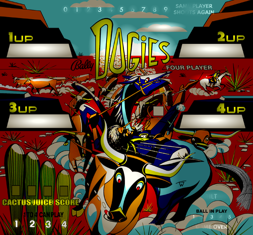 Dogies (Bally 1967) b2s - B2S Backglass Downloads - Virtual Pinball ...