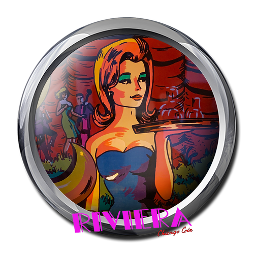 Riviera Pinball (Chicago Coin 1973) - Tarcisio Style Wheels - Virtual ...