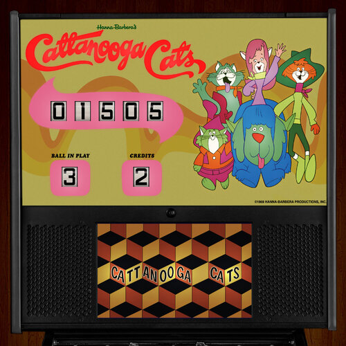 Cattanooga Cats (Original 2026) B2S + Music - B2S Backglass Downloads ...