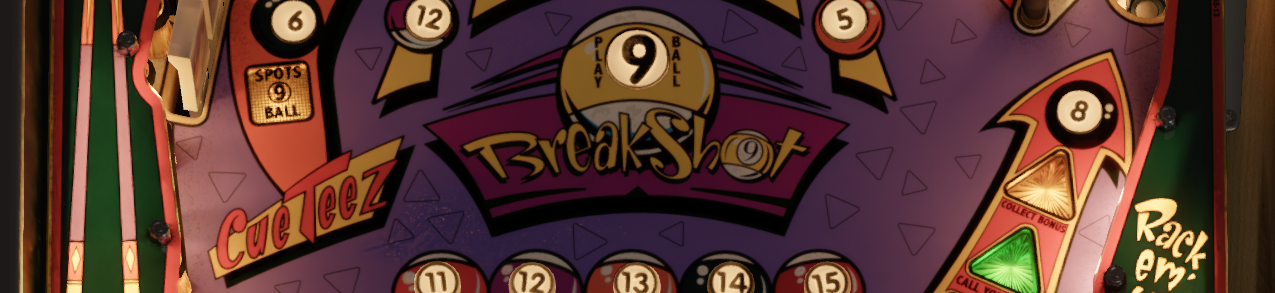 VPX Tournament: Breakshot - Online Tournaments - Virtual Pinball Universe